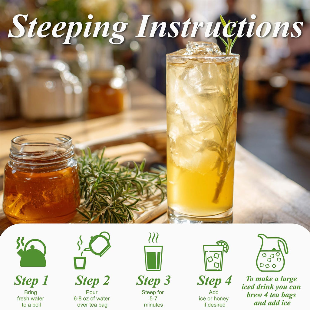 natural remedy herbal tea bags