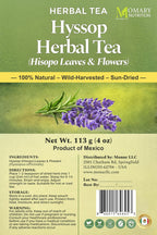 natural remedy hyssop tea