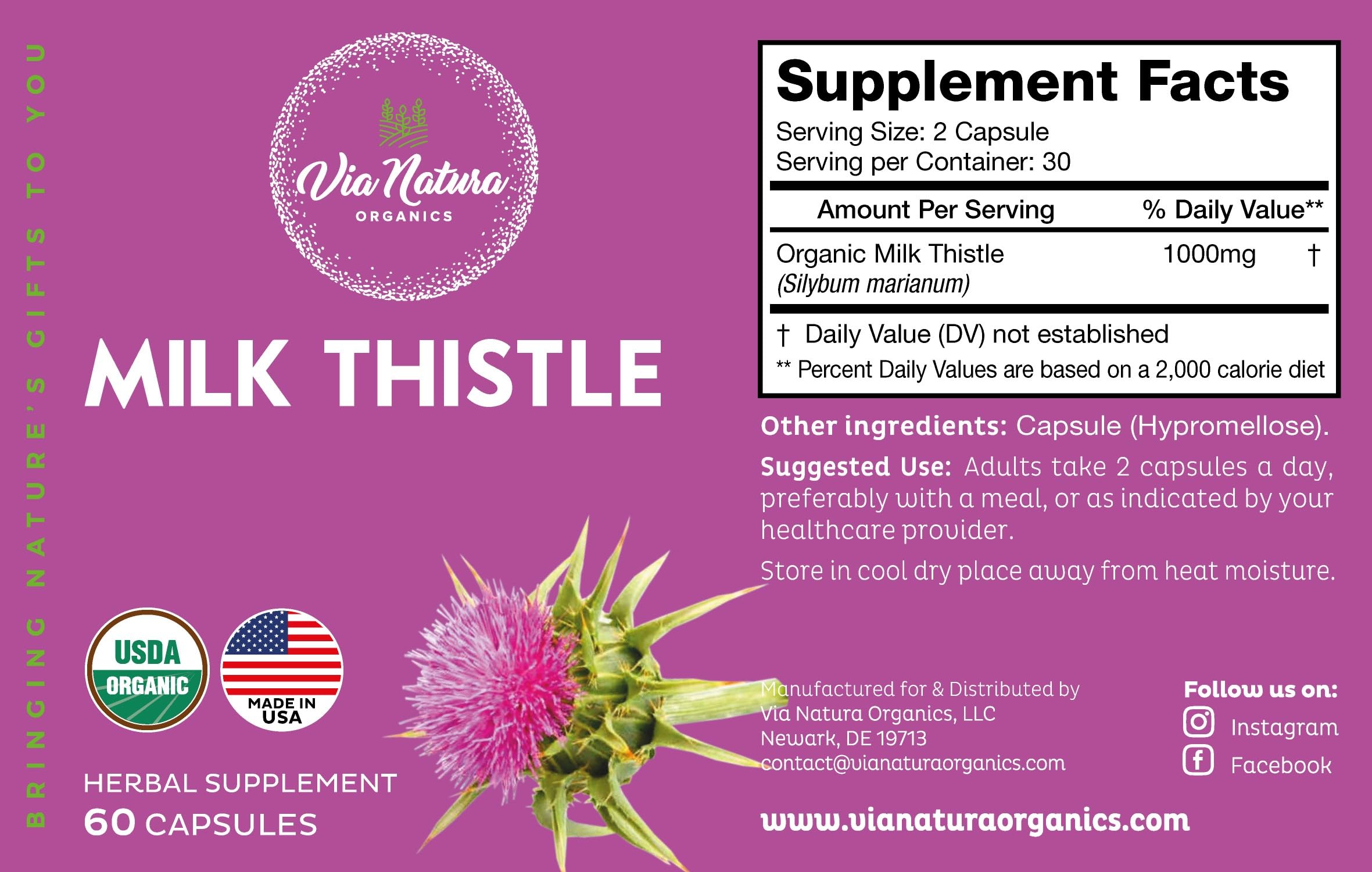 natural remedy milk thistle for fatty liver
