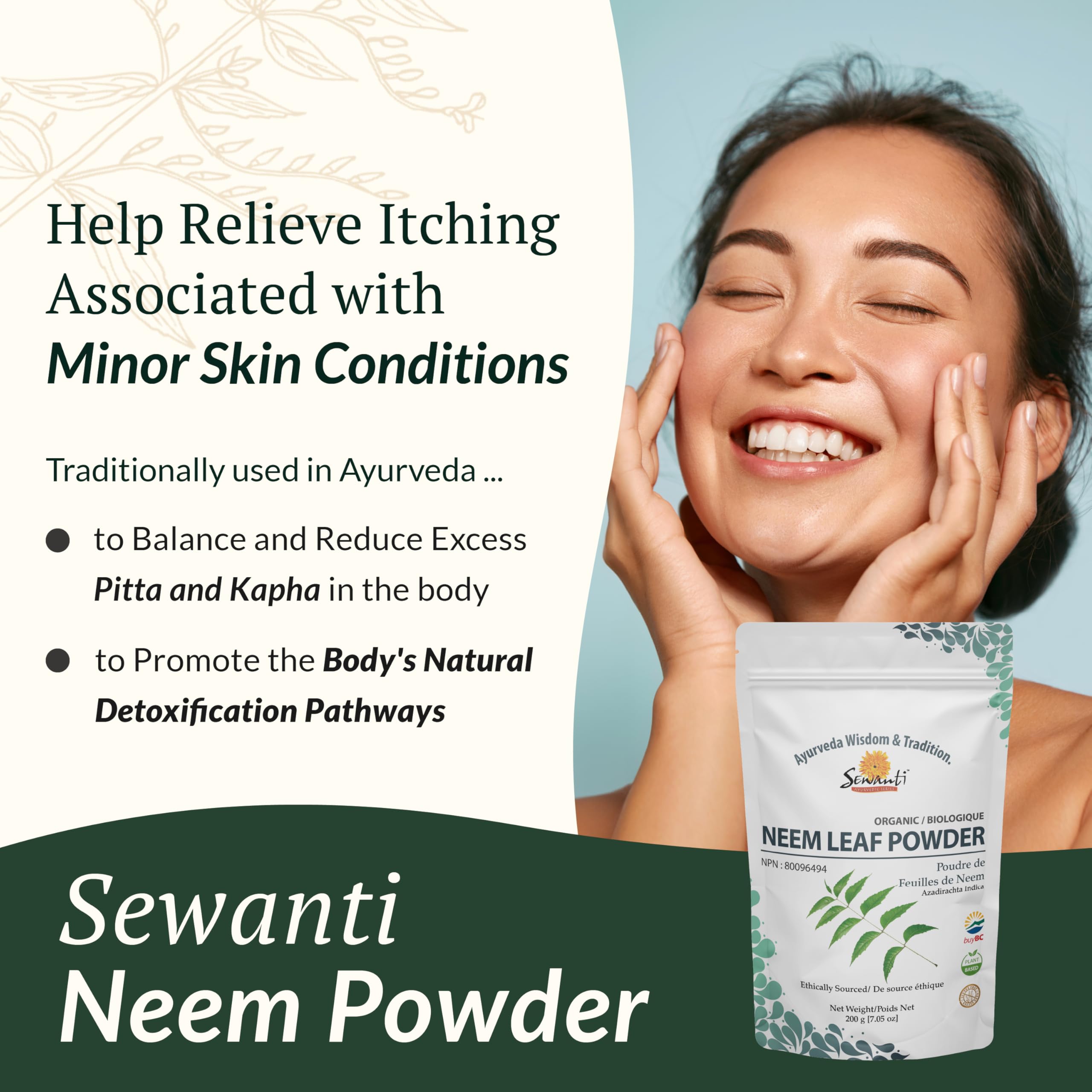 natural remedy neem leaf powder