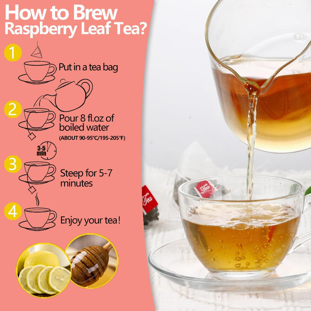 natural remedy red raspberry tea