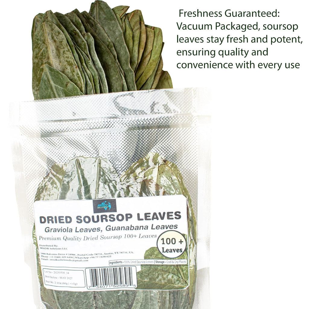 Natural remedy soursop tea