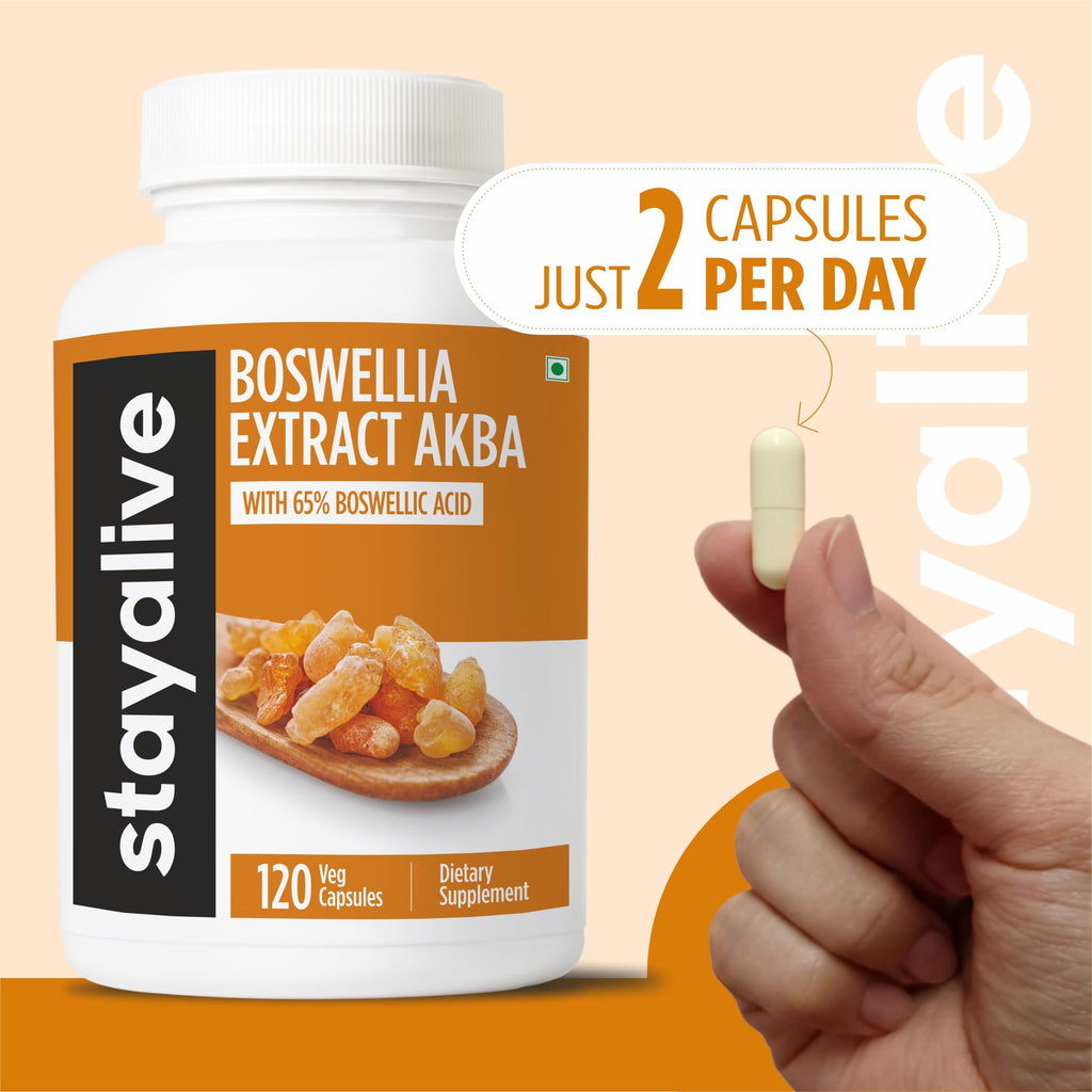 natural remedy with boswellia serrata