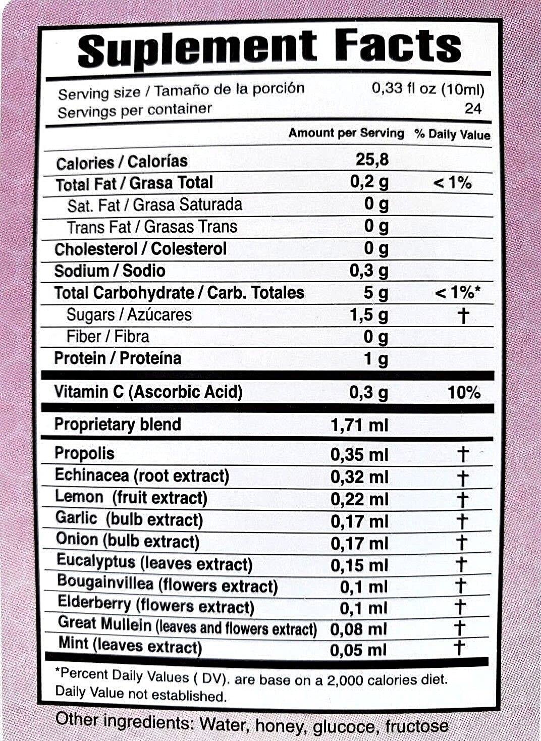 natural remedy with echinacea and garlic