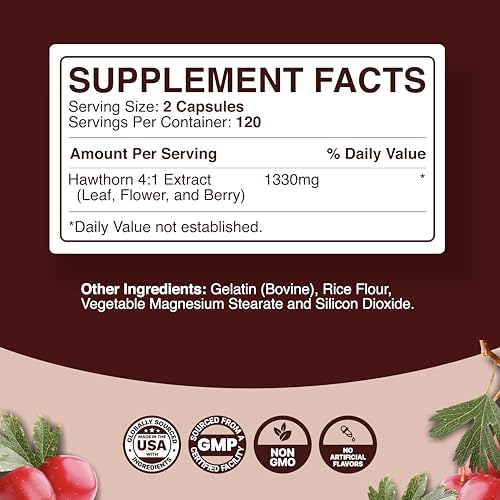 natural remedy with hawthorn extract