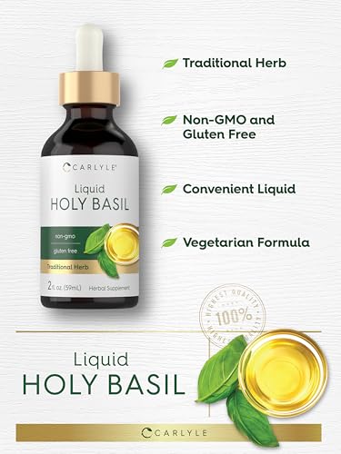 Natural remedy with holy basil