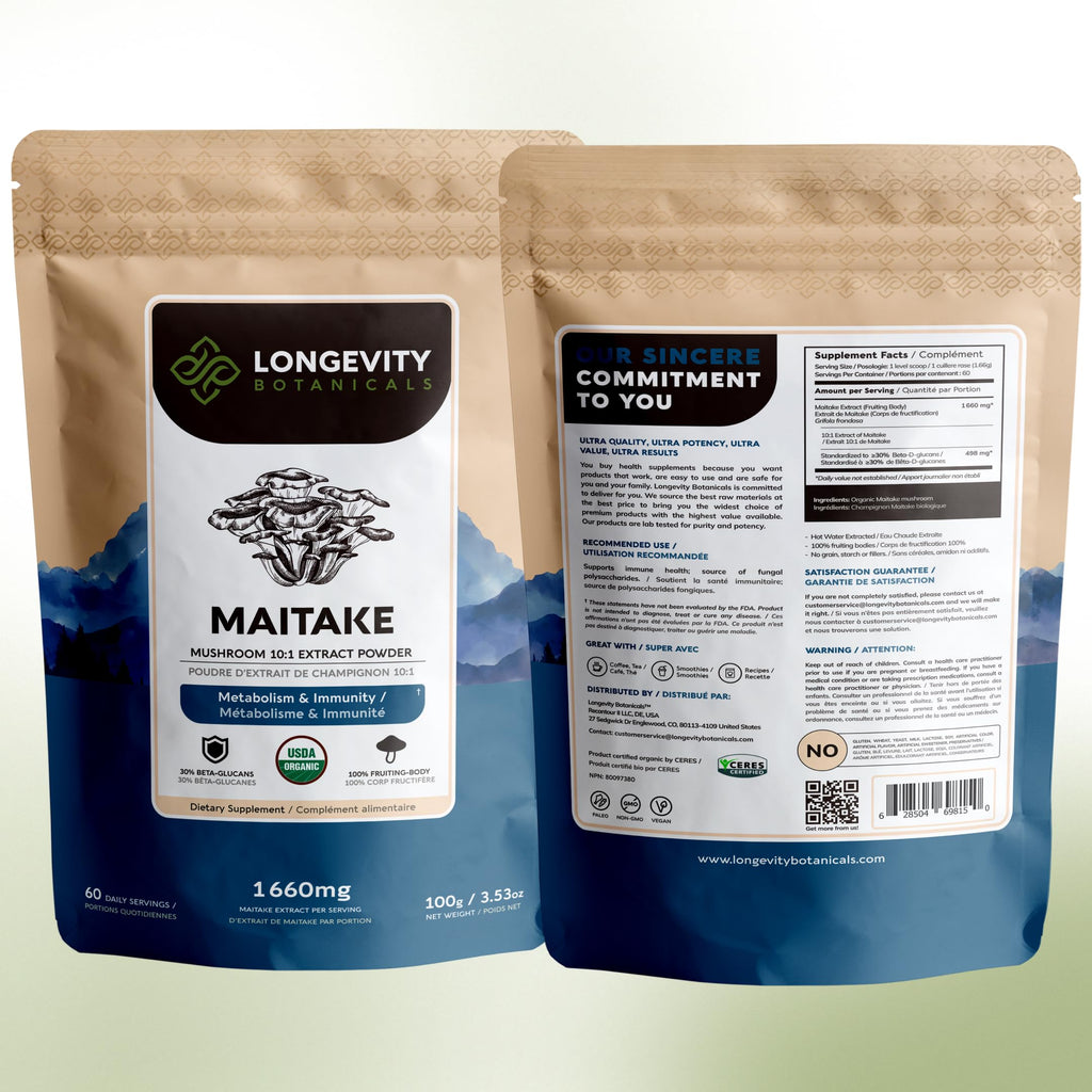 natural remedy with maitake mushrooms