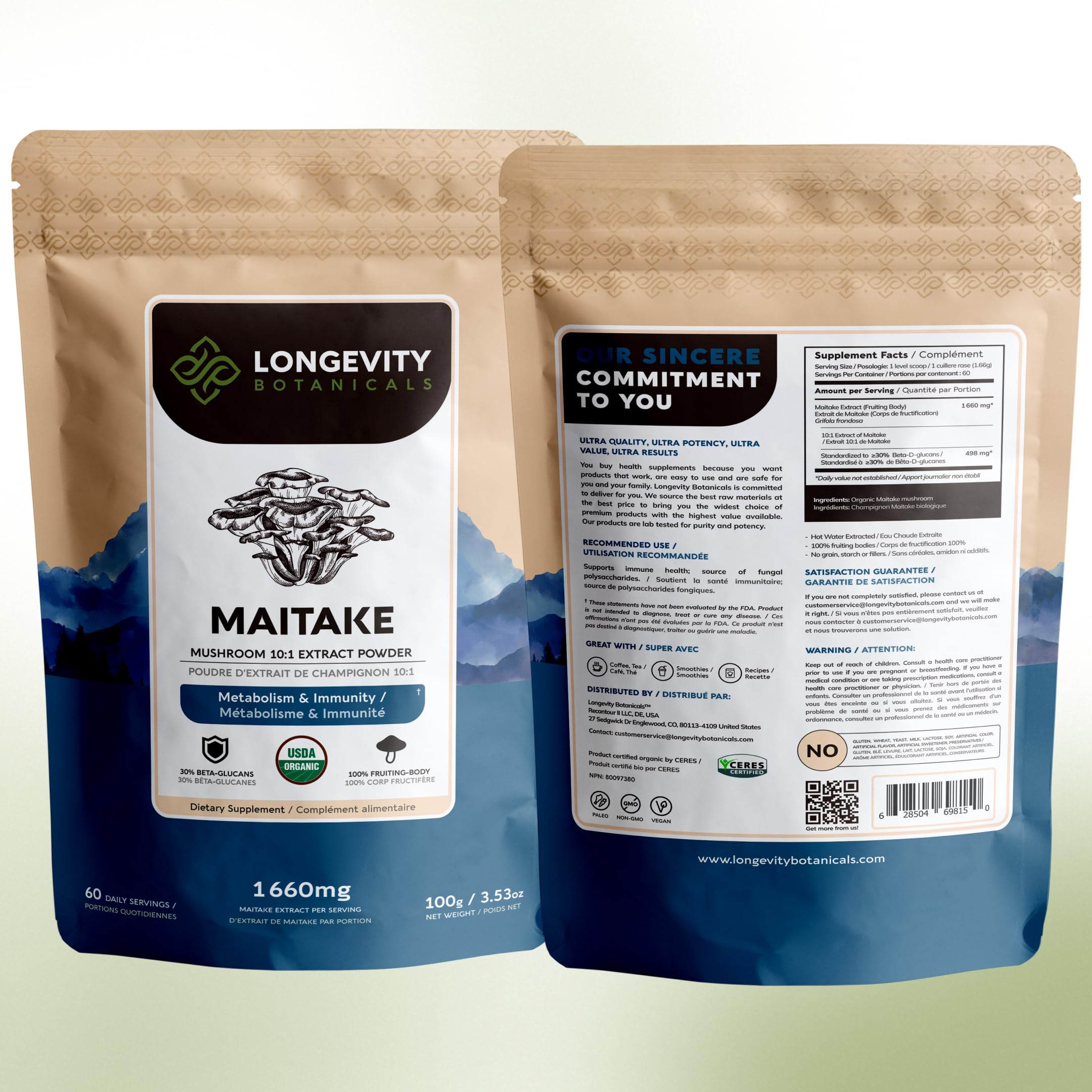 natural remedy with maitake mushrooms