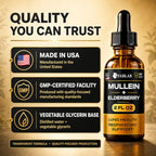 Natural remedy with mullein extract
