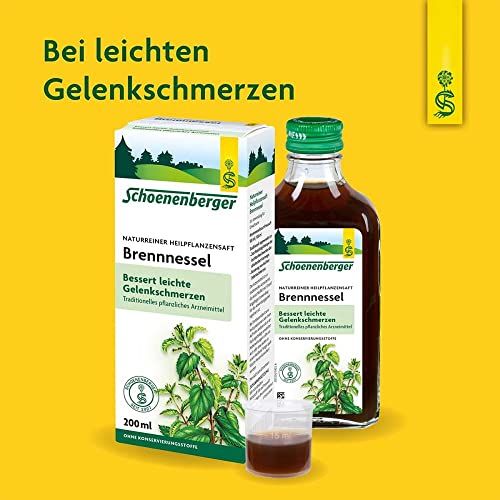 Natural remedy with nettle extract
