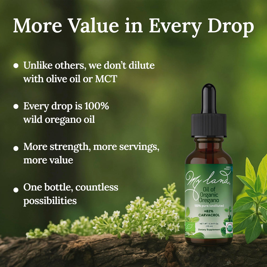natural remedy with oil of oregano