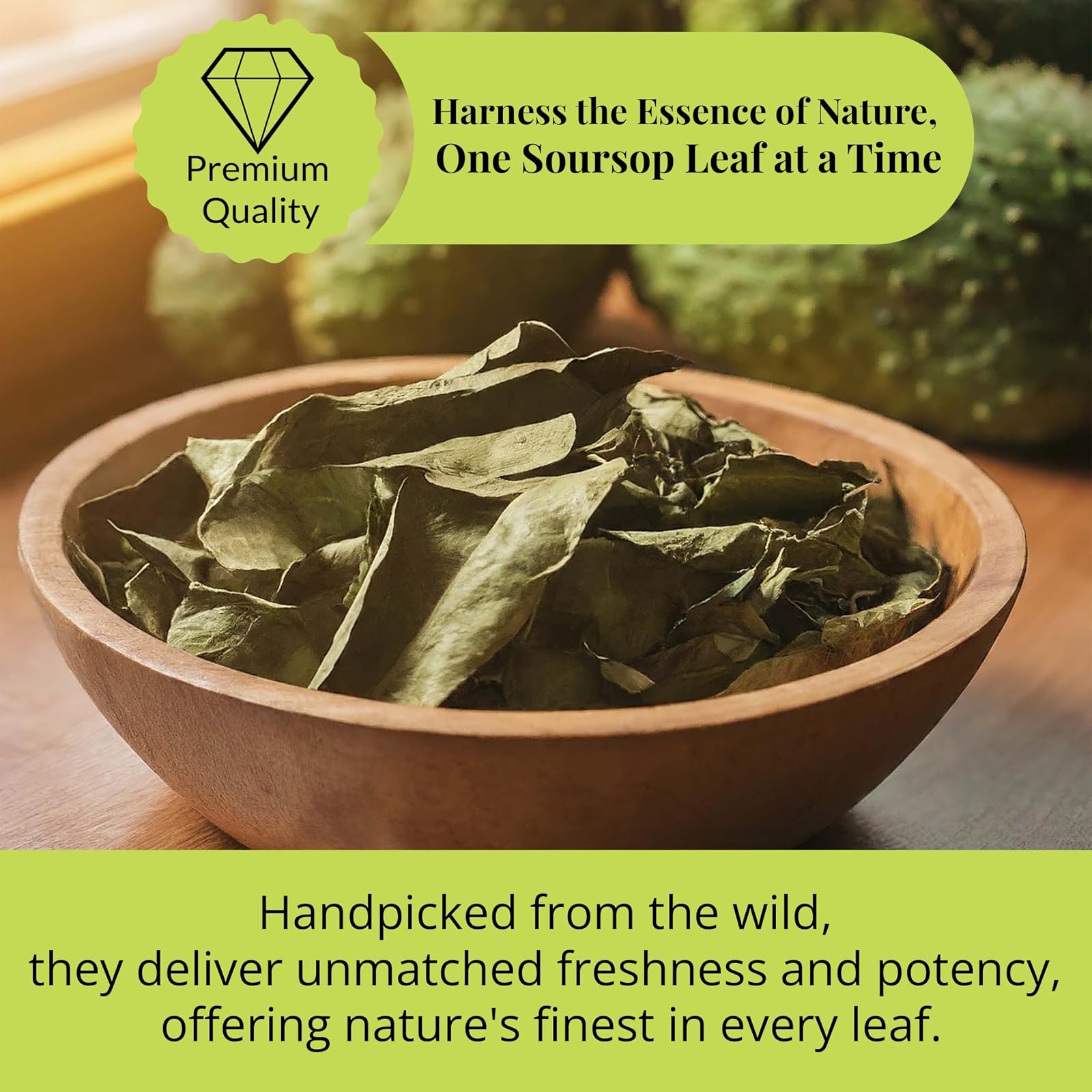 natural remedy with soursop leaves