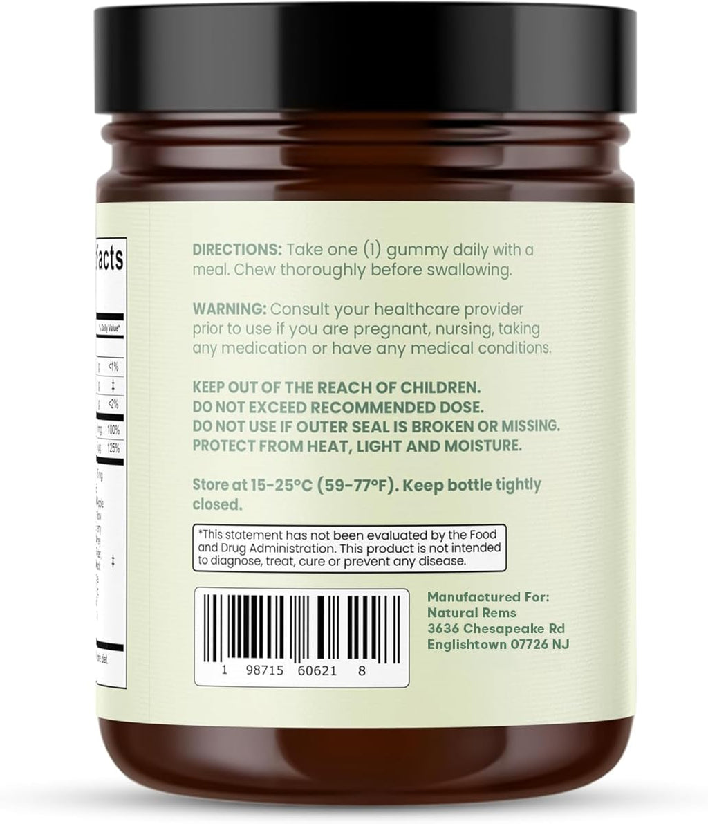 Natural Rems 16-in-1 sea moss gummies