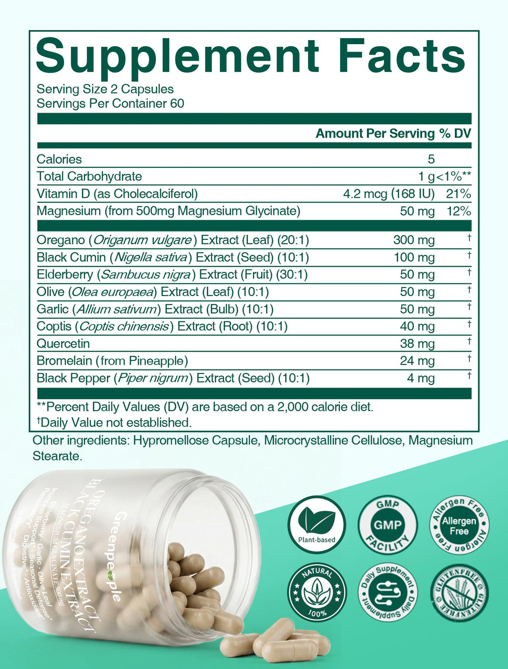 Natural respiratory aid oregano oil