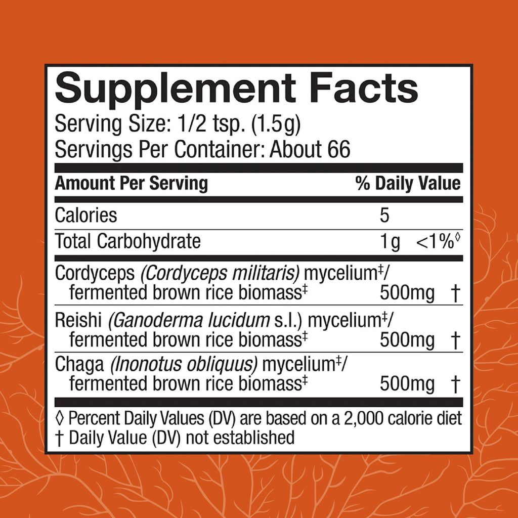 Natural respiratory health mushrooms
