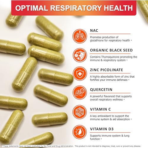 Natural respiratory health supplement
