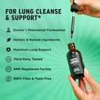 Natural respiratory relief Mullein Drops