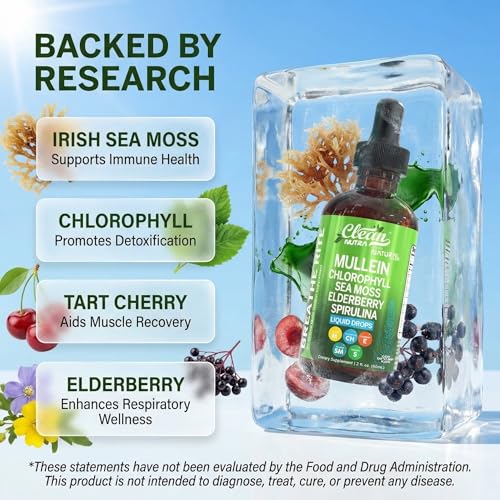 Natural respiratory support Mullein Drops