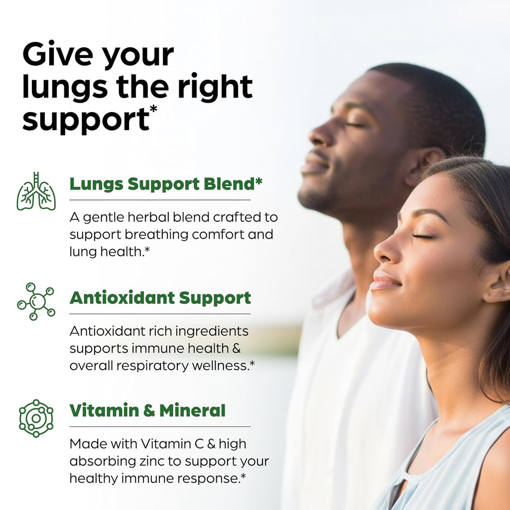 Natural respiratory support with Mullein