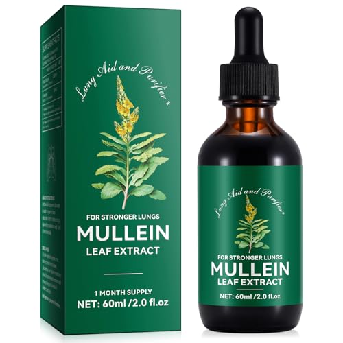 natural respiratory support with mullein