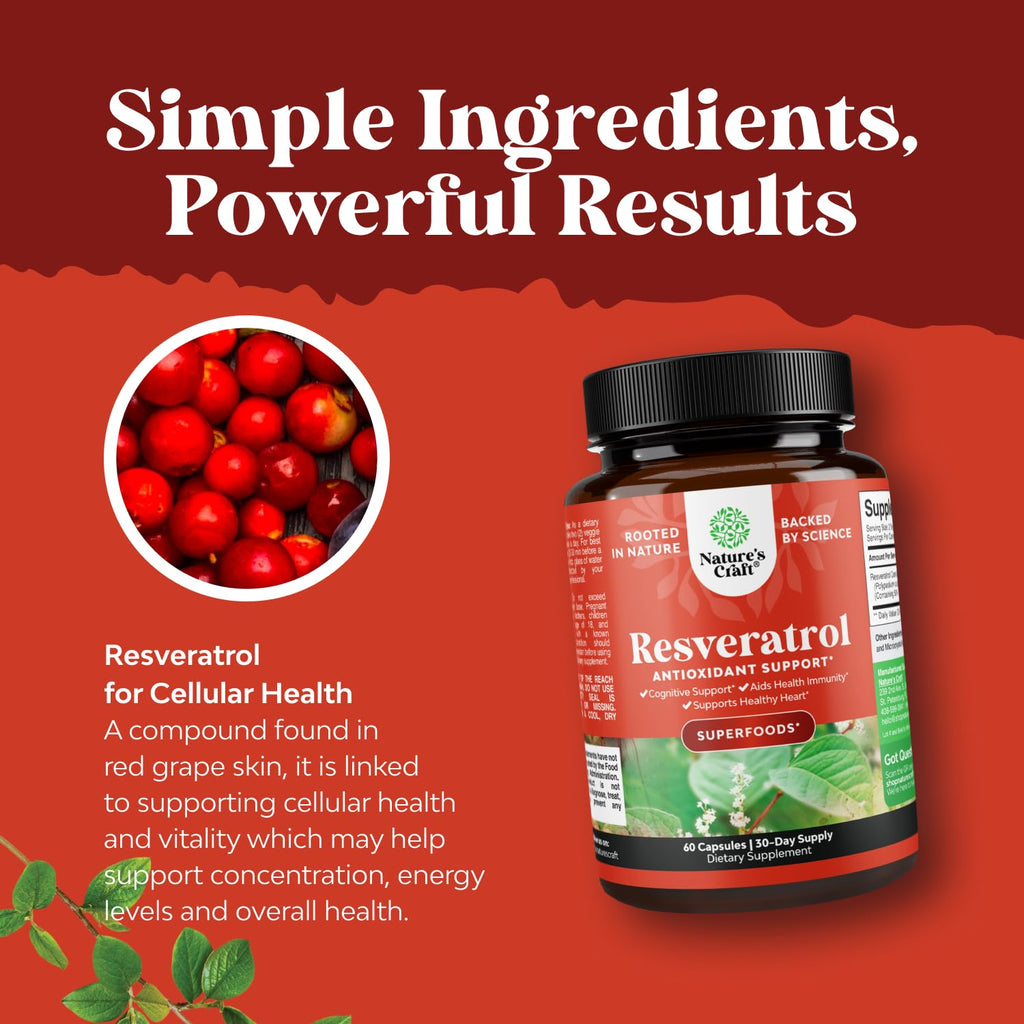 Natural Resveratrol for healthy aging