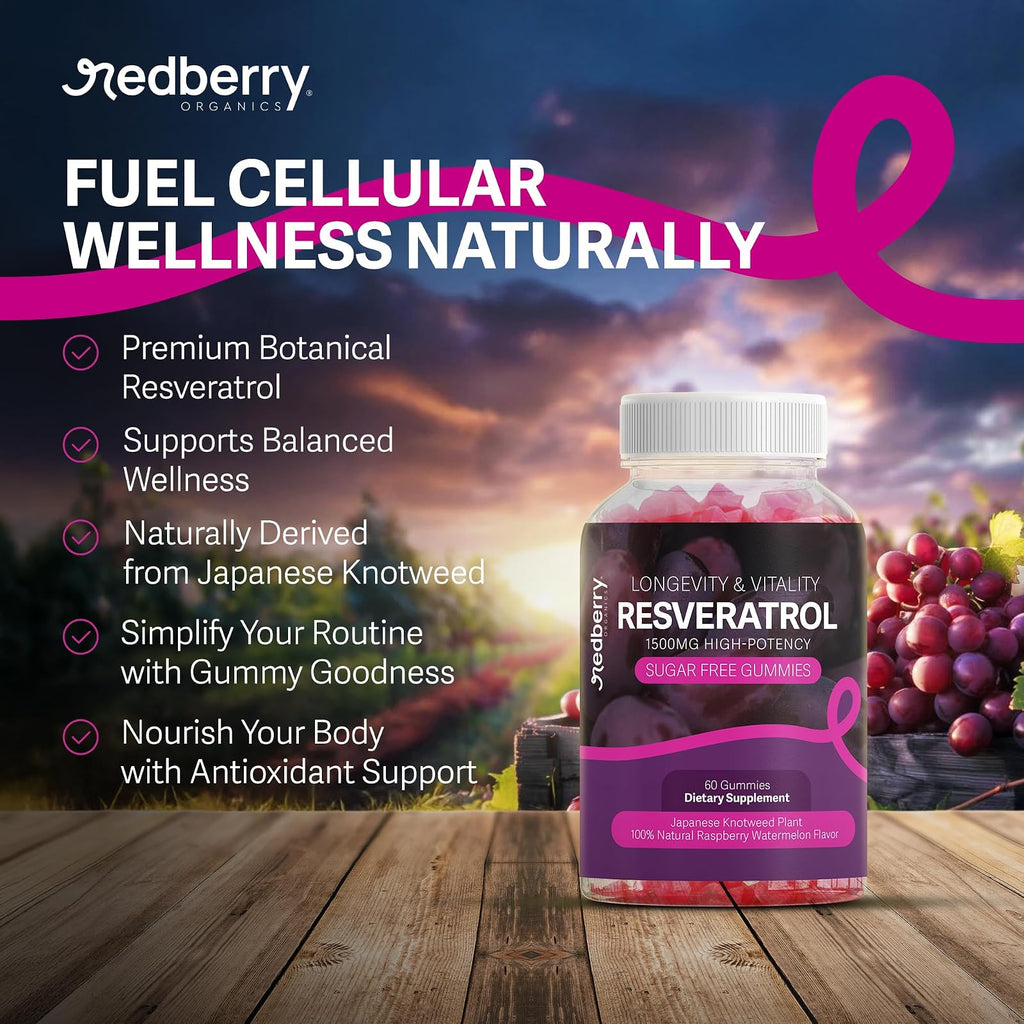 Natural Resveratrol for healthy aging