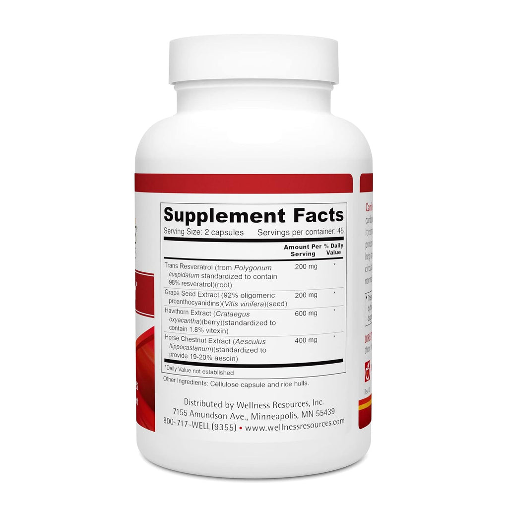 natural resveratrol for heart health