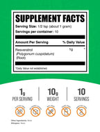 Natural resveratrol powder for health