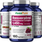 Natural Resveratrol supplement for wellness