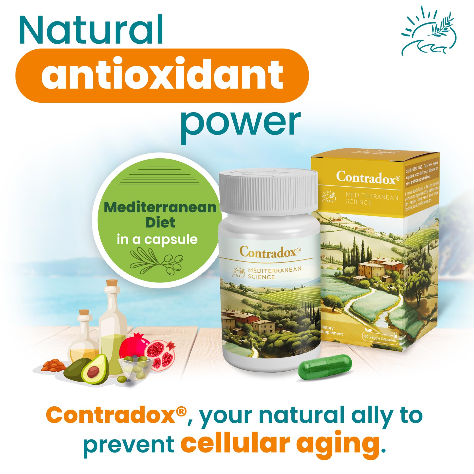 natural resveratrol with vitamins E and C