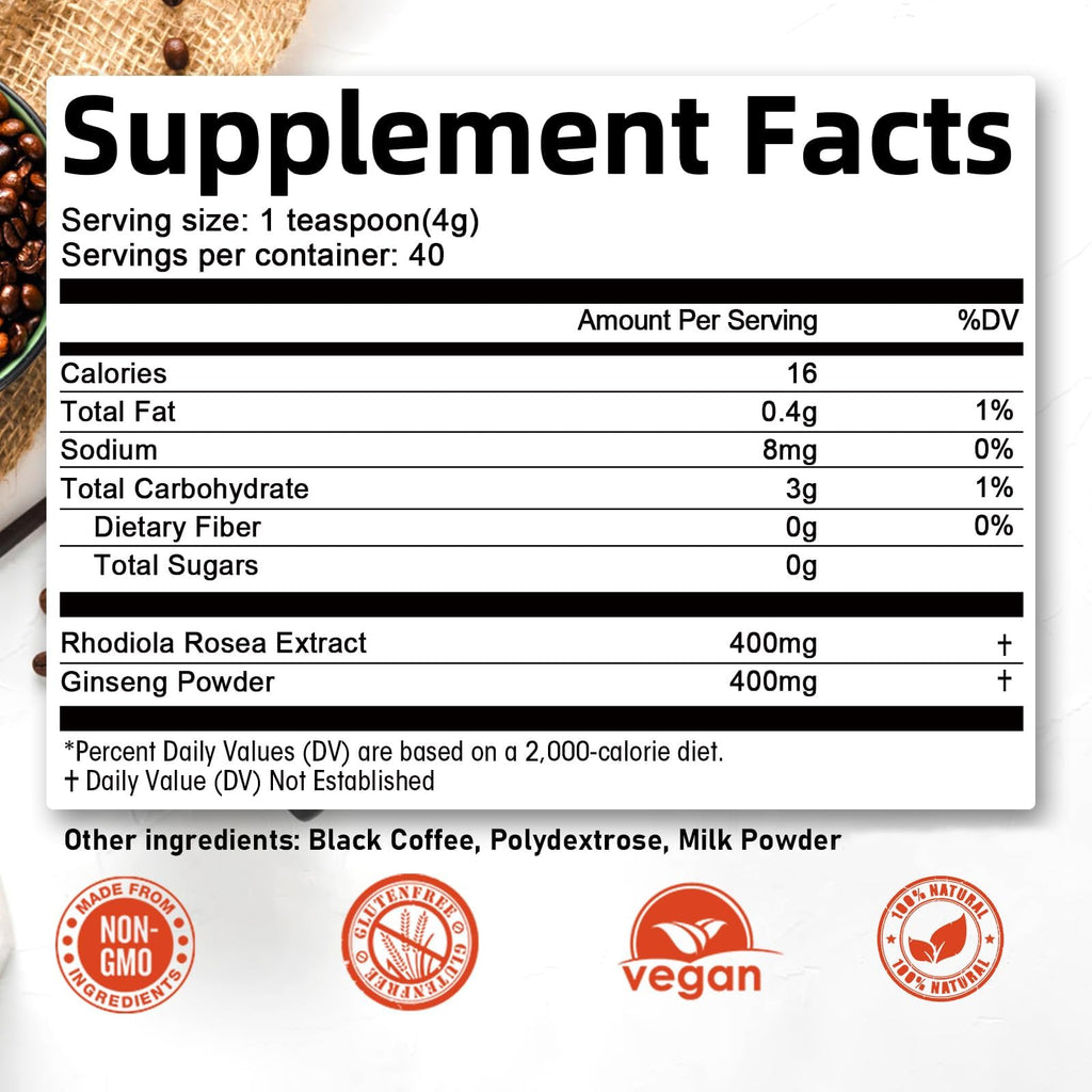 natural revitalizing coffee blend