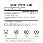 natural rhodiola and ashwagandha blend