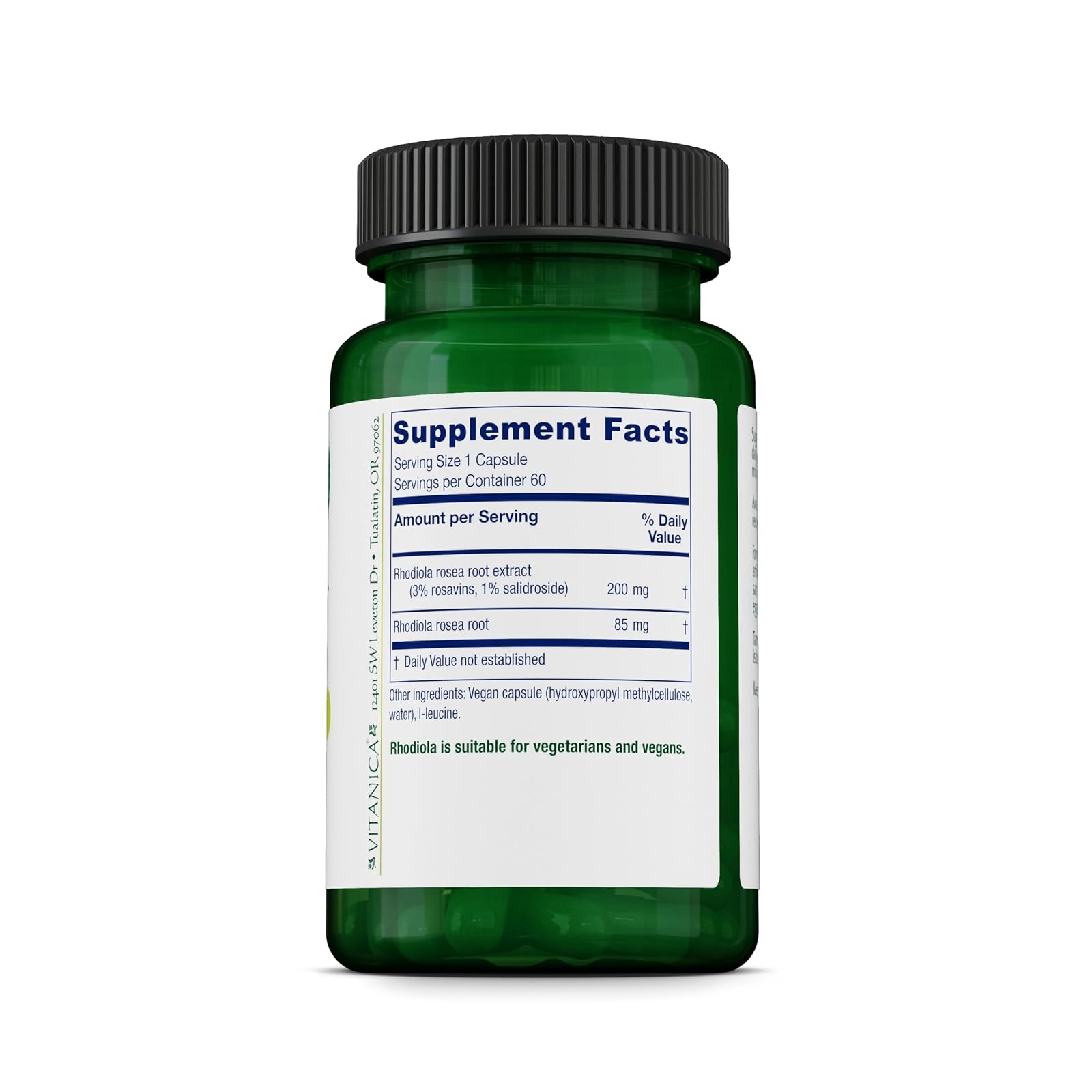 Natural Rhodiola Rosea for energy boost