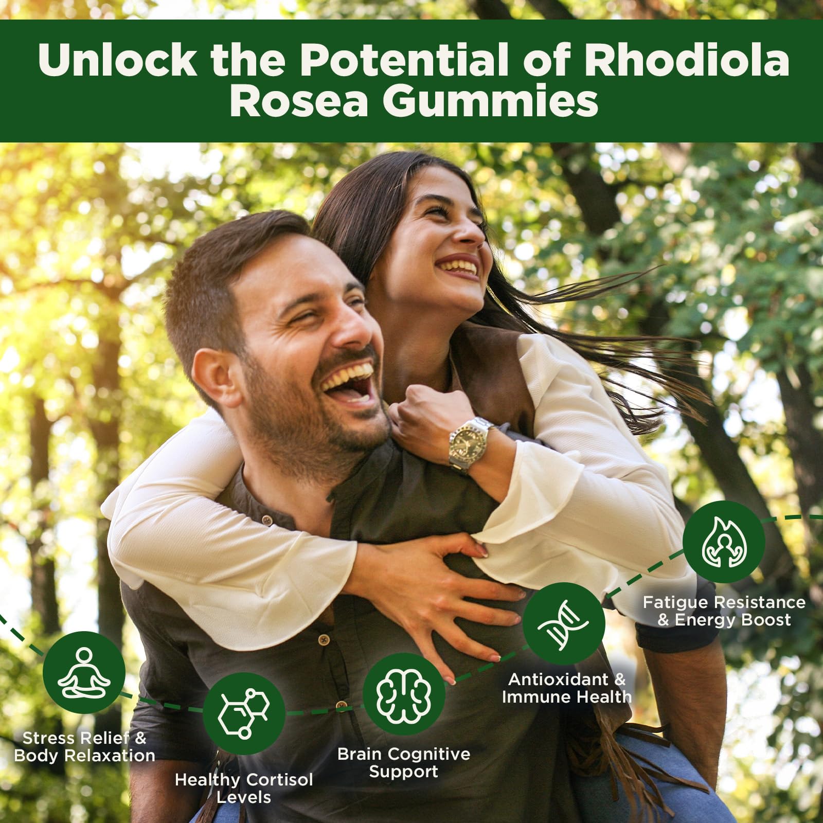 natural Rhodiola Rosea supplement for mood support