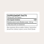 Natural rhodiola supplement for energy boost