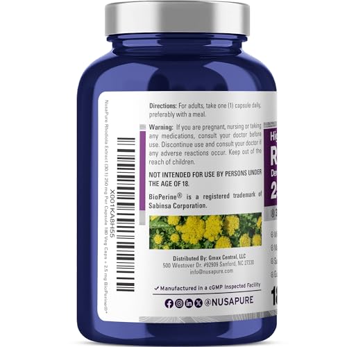 natural rhodiola supplement for energy boost