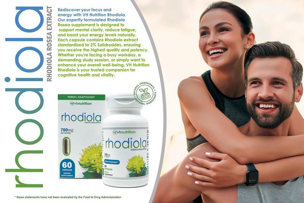 natural rhodiola supplement for energy