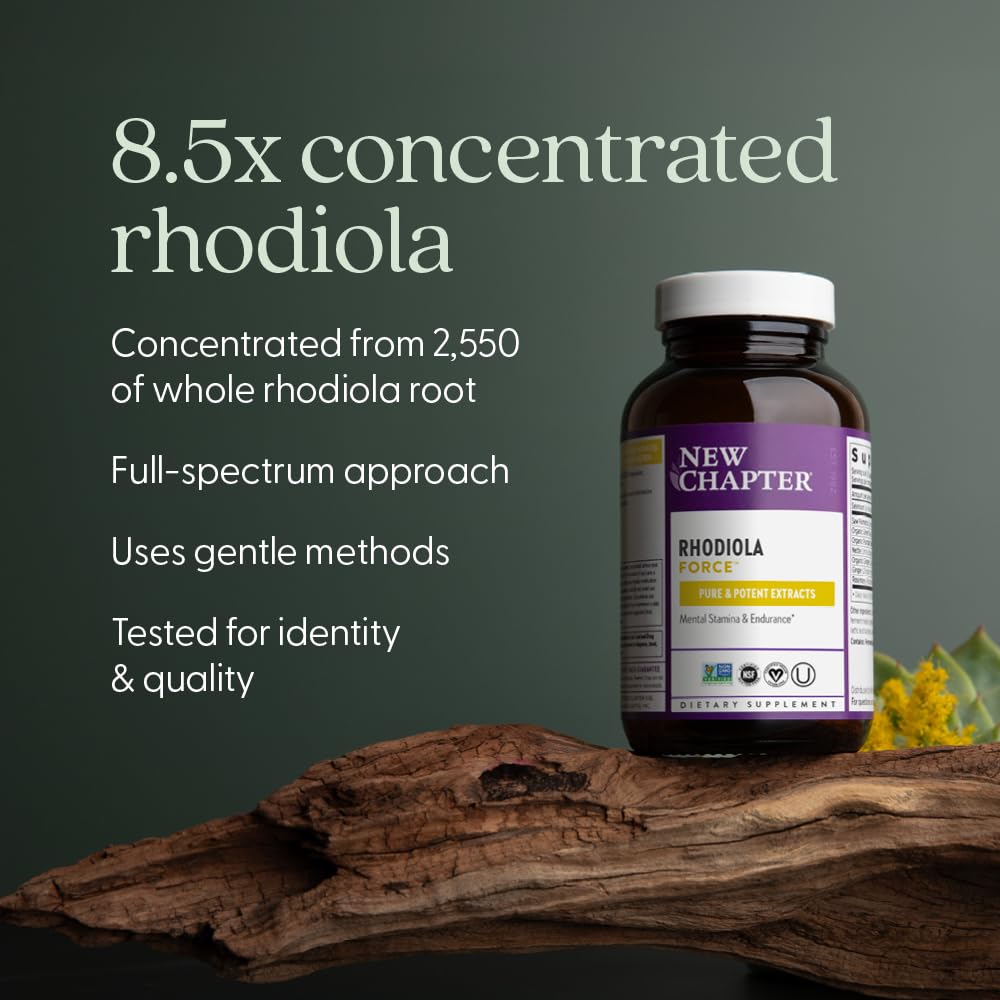 natural rhodiola supplement for energy