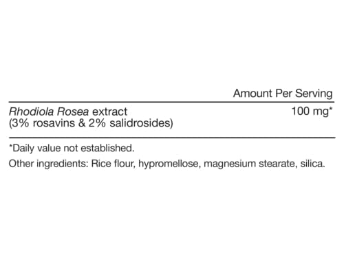 natural rhodiola supplement for energy