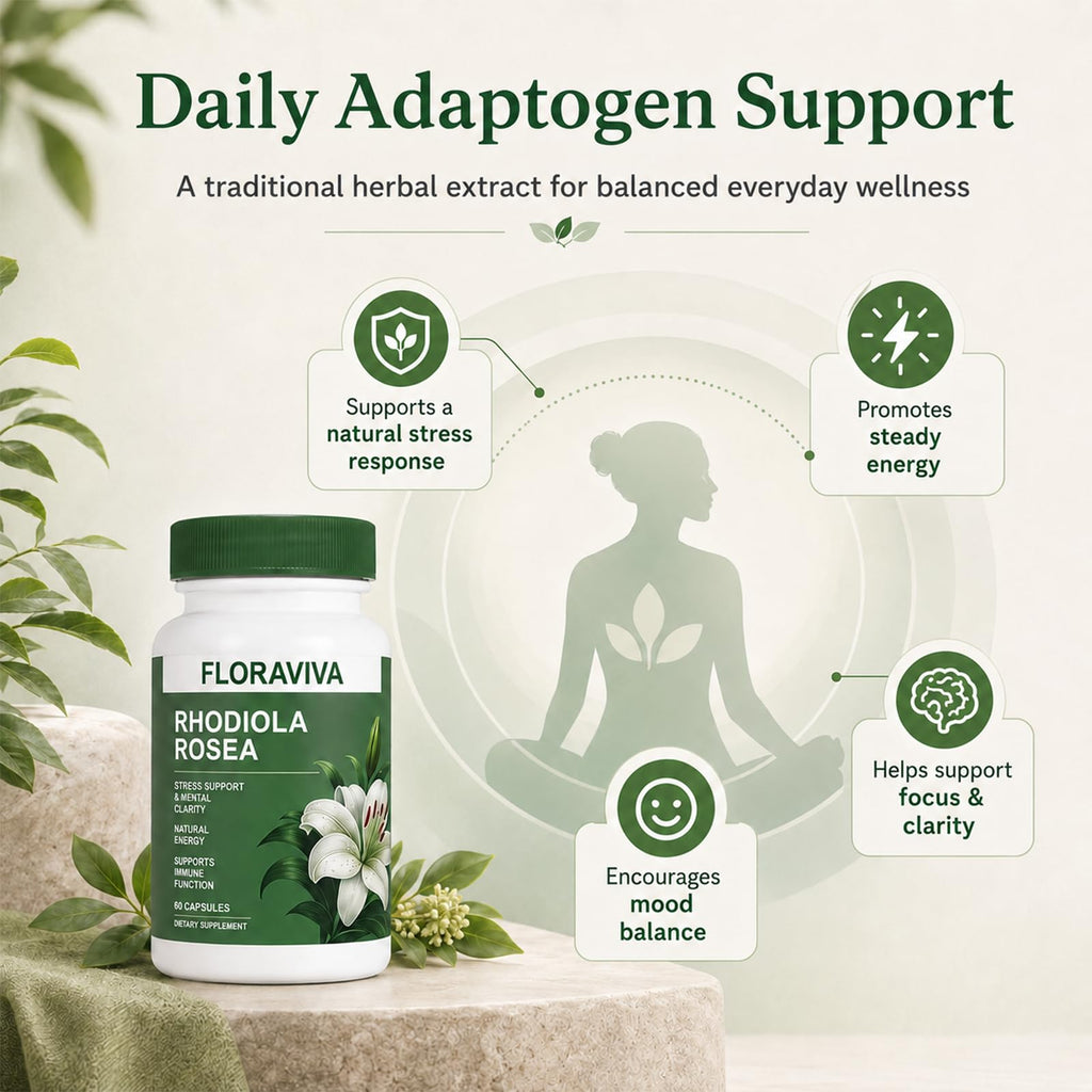 natural rhodiola supplement for energy