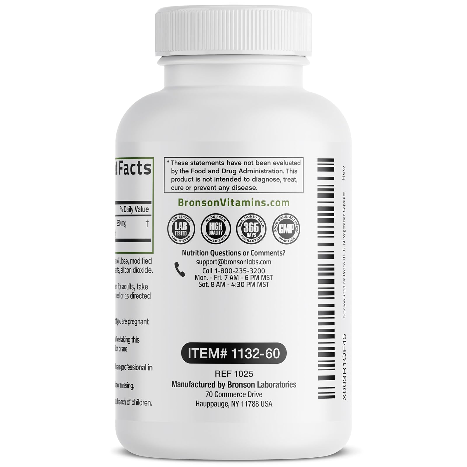 natural rhodiola supplement for mood support
