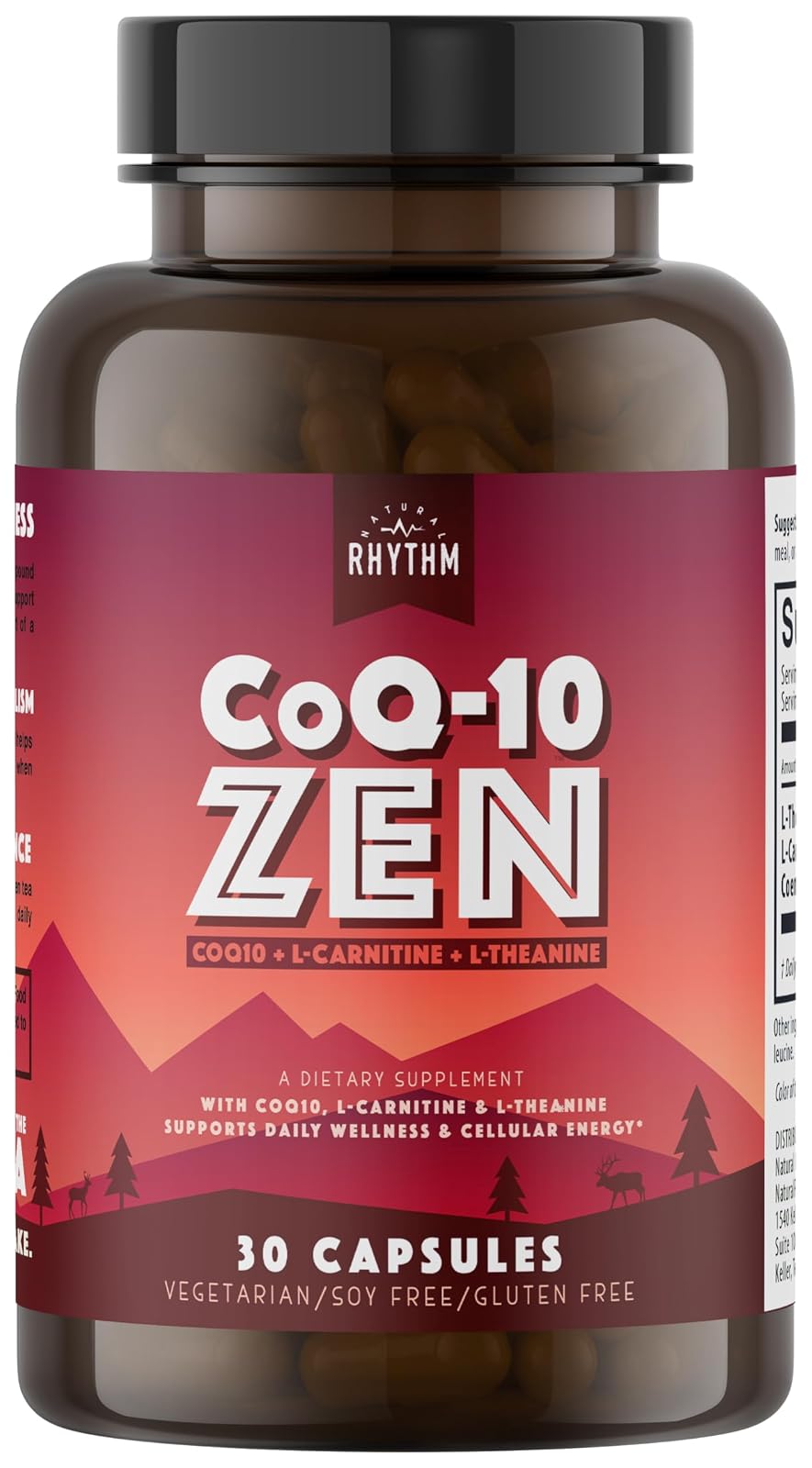 natural rhythm coq10 100 mg capsules