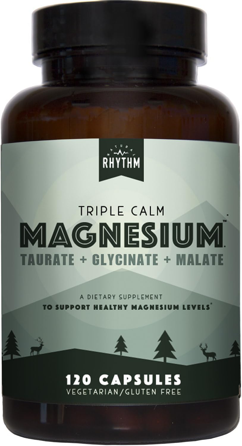 natural rhythm magnesium capsules for relaxation