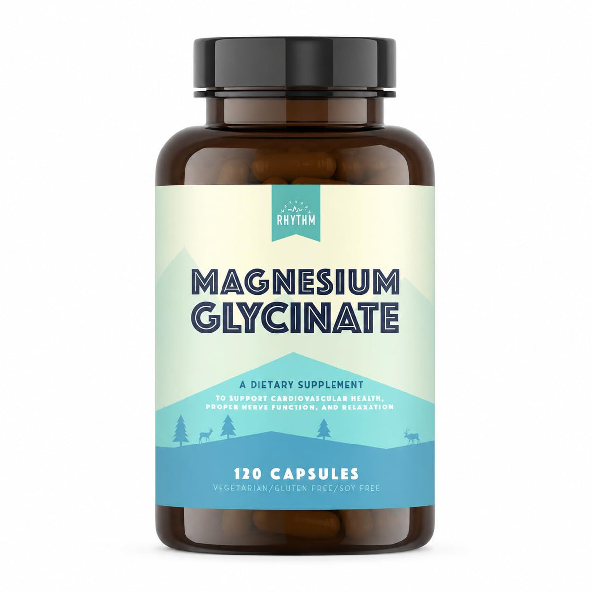 Natural Rhythm magnesium glycinate capsules