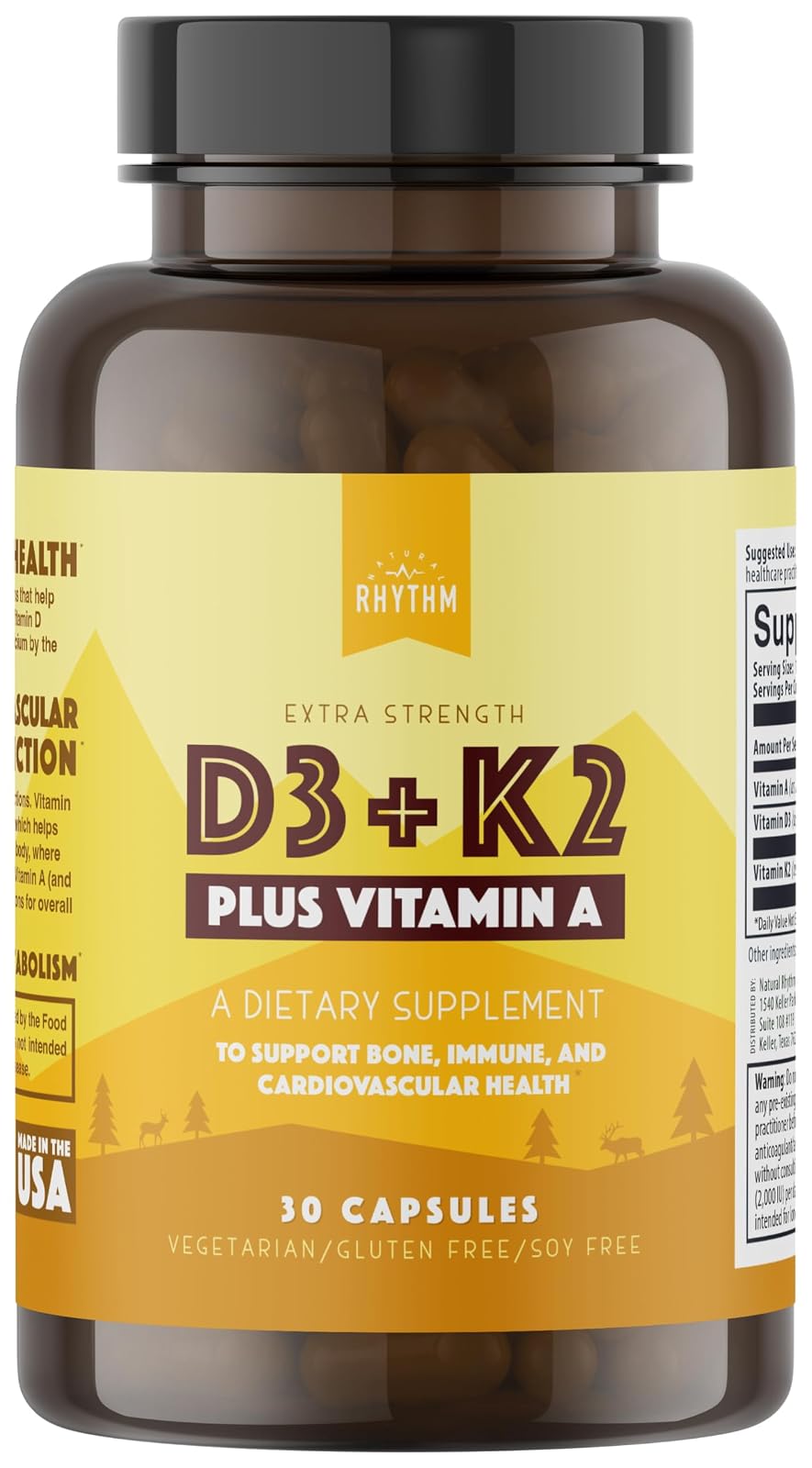 natural rhythm vitamin d3 capsules