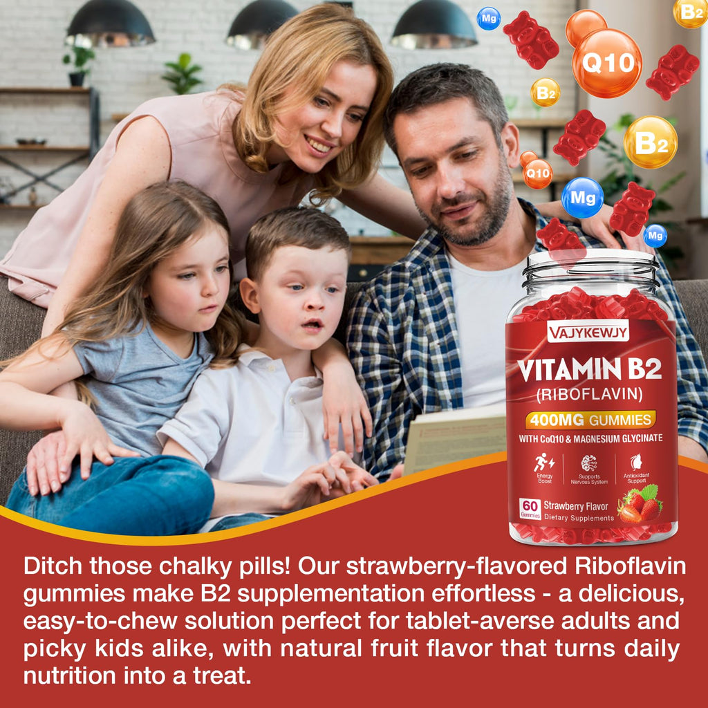 Natural riboflavin for overall wellness