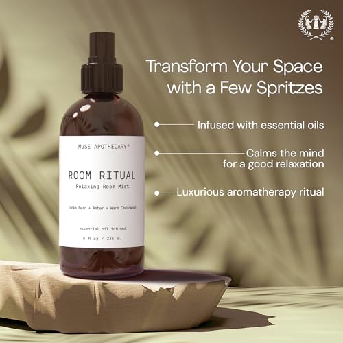 Natural room spray for stress relief
