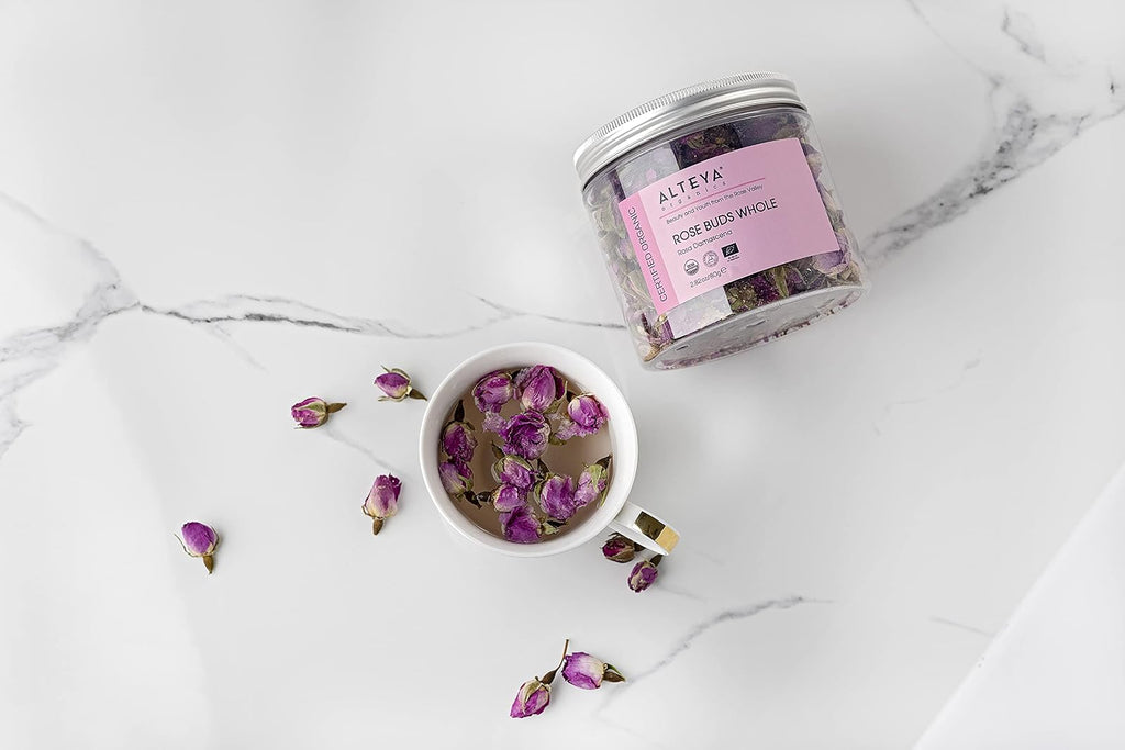 natural rose bud tea benefits
