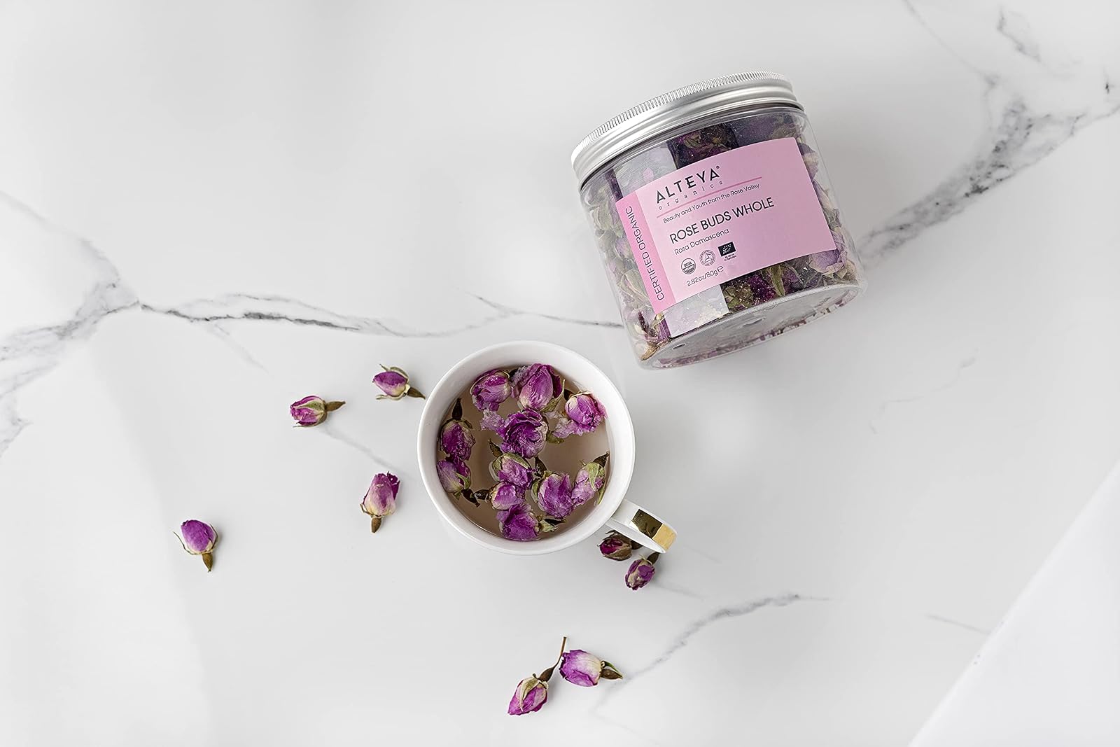 natural rose bud tea benefits
