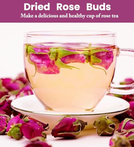 natural rose buds for tea blends